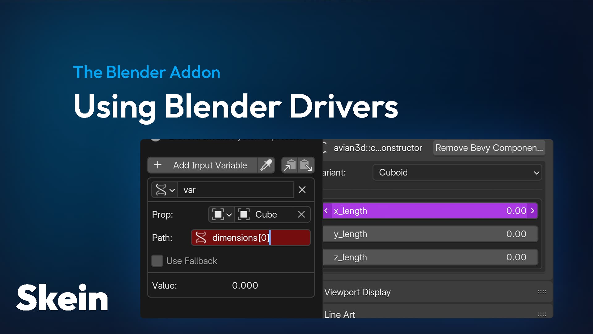 Using Blender Drivers
